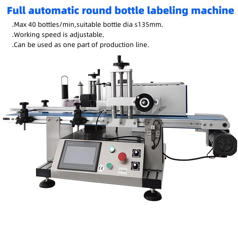 LTPK LT-150 Desktop Automatic Round Bottle Labeling Machine
