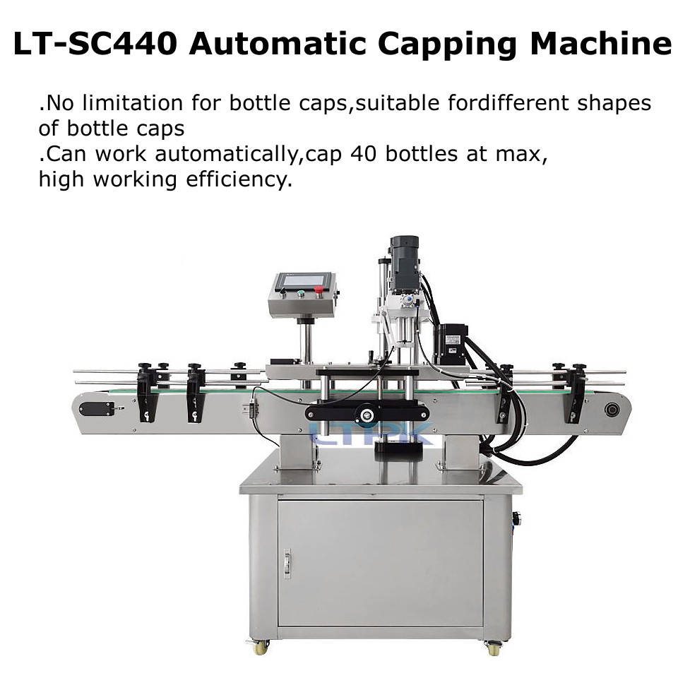 LTPK LT-SC440 25-50mm Automatic Electric Spray Bottle Capping Machine